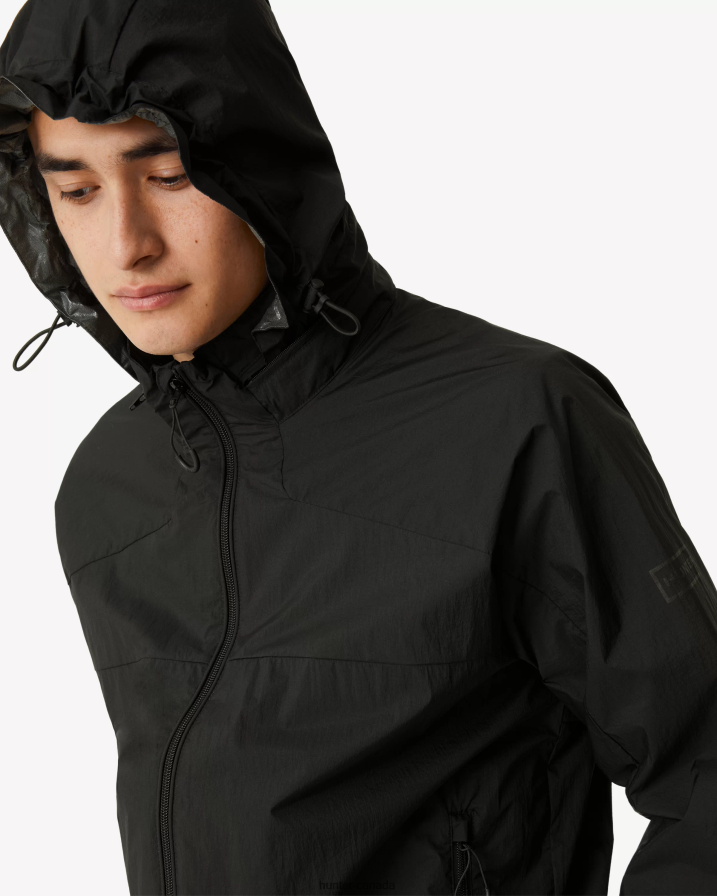 208Z2Z605 Hunter Boots - Hunter Men Travel Recycled Nylon Shell Jacket Black [208Z2Z605 ...